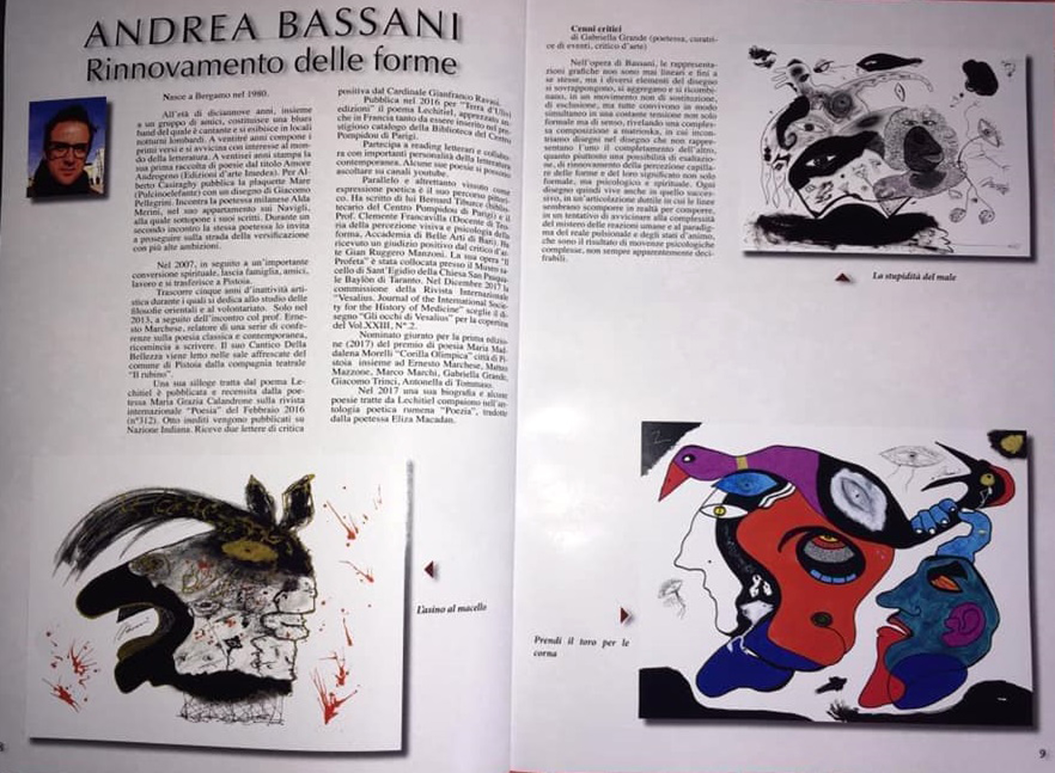 N° 55 Rivista d’Arte LIBURNI, giugno 2018 – ANDREA BASSANI